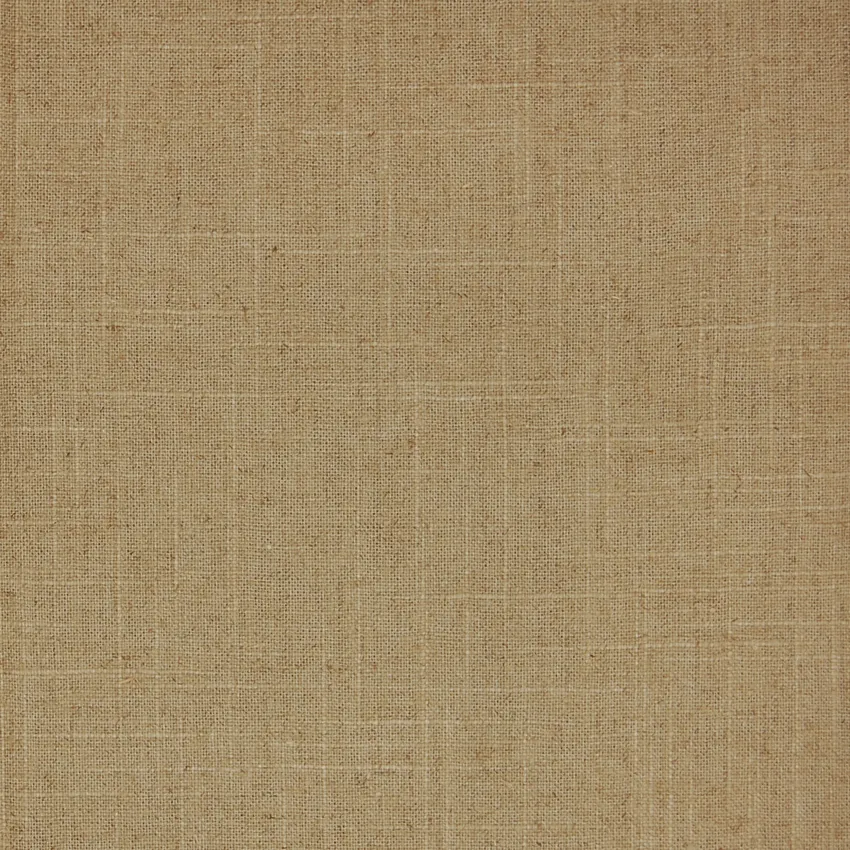 Linden Neutral Solid Linen Upholstery Fabric by the Yard