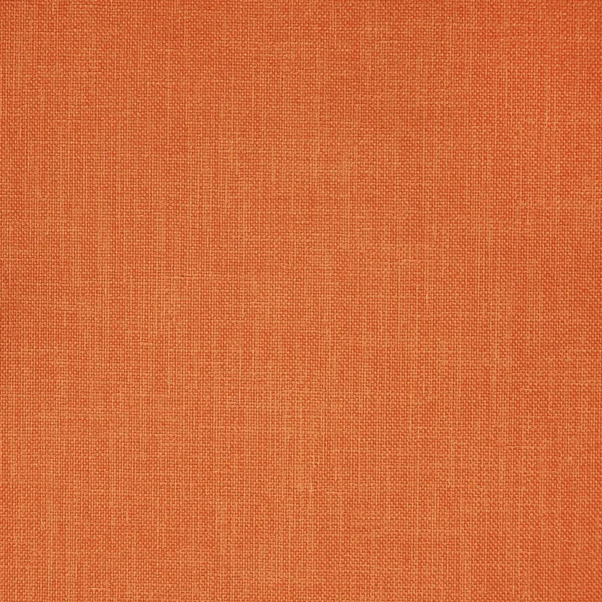 Mango Orange Solid Texture Upholstery Fabric by the Yard