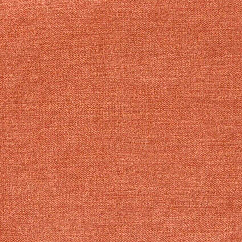Cayenne Orange Solid Velvet Upholstery Fabric by the Yard
