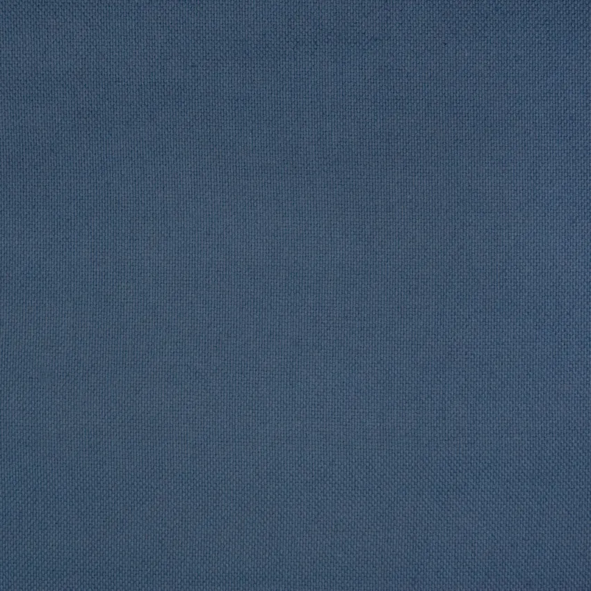 Nautical Blue Solid Linen Upholstery Fabric by the Yard