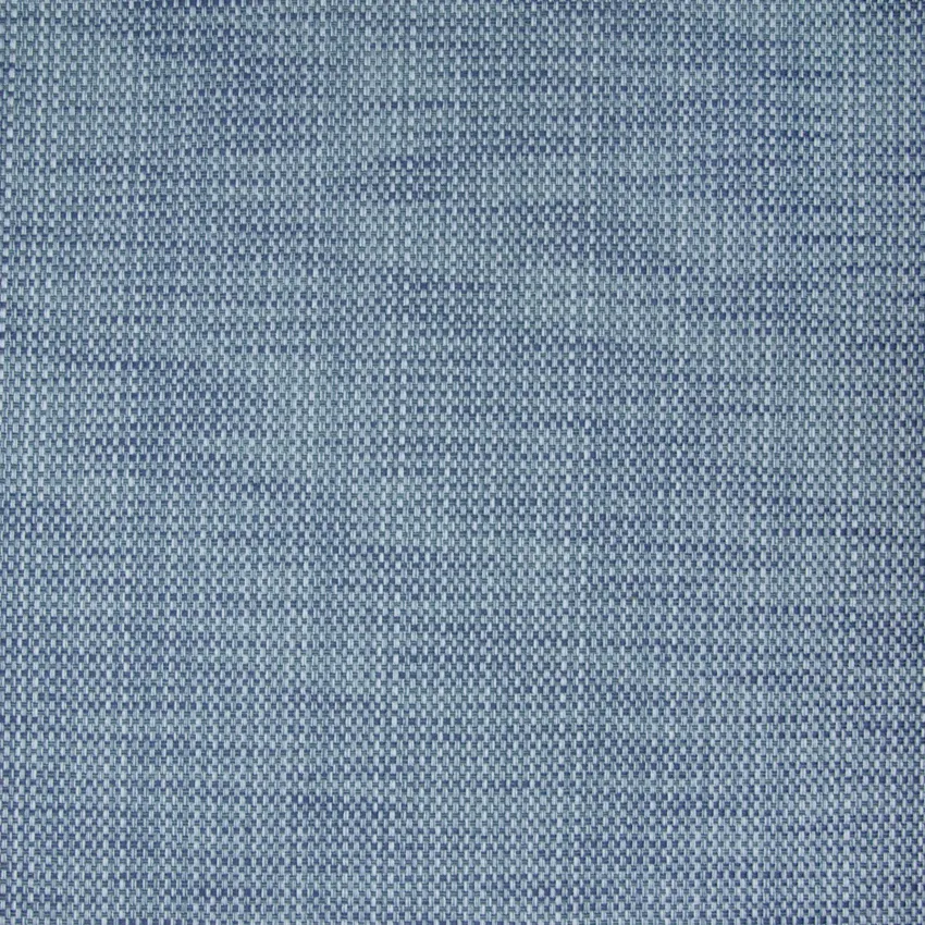 Denim Blue Solid Woven Upholstery Fabric by the Yard