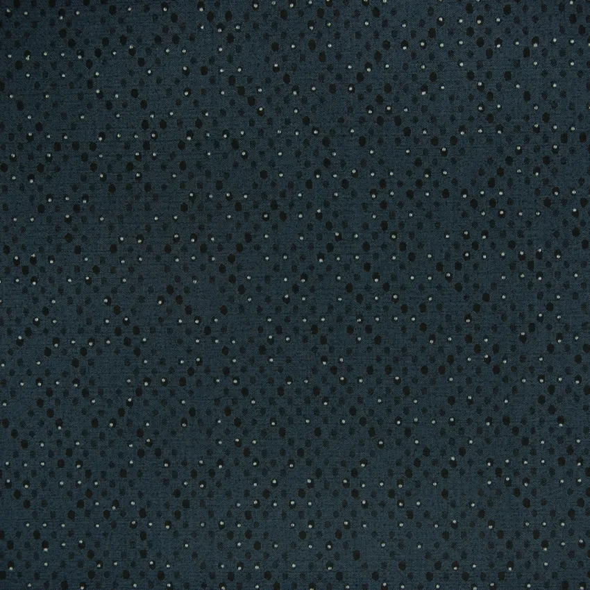 River Blue Dot Contract Upholstery Fabric by the Yard