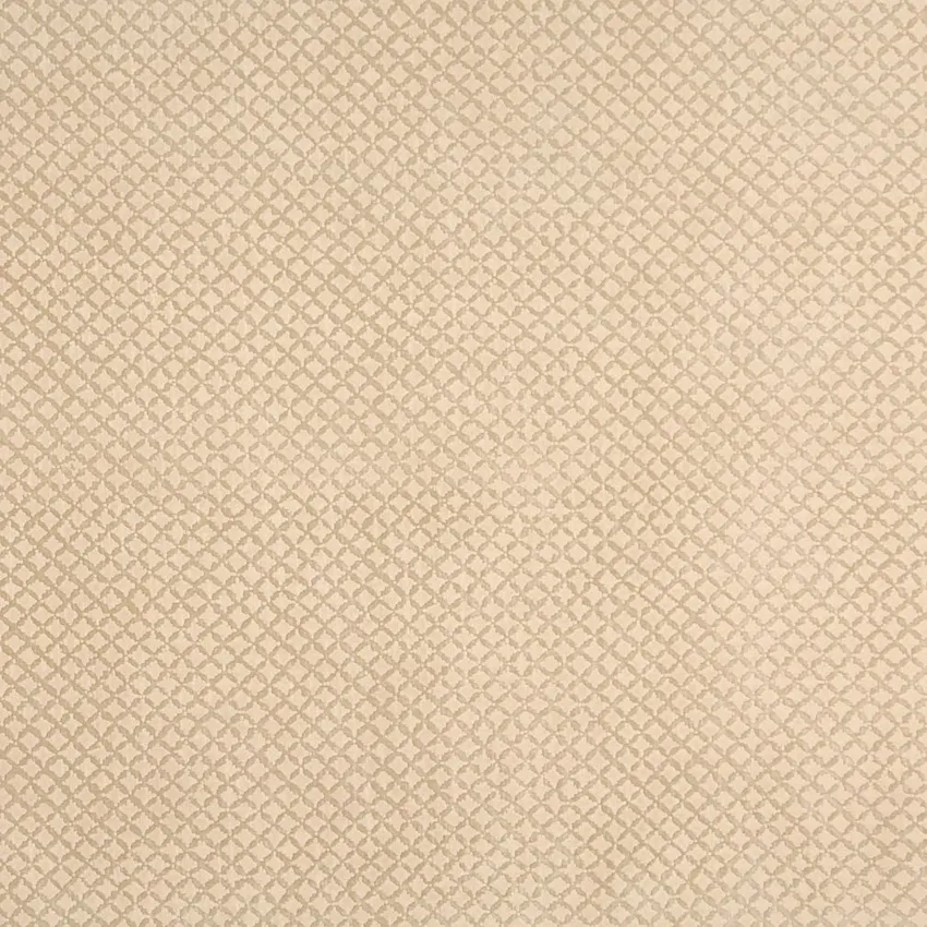 Beige and White Small Scale Microfiber Upholstery Fabric by the Yard