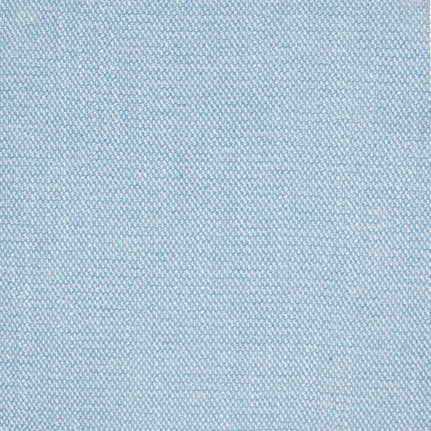 Azure Blue Solid Woven Upholstery Fabric by the Yard