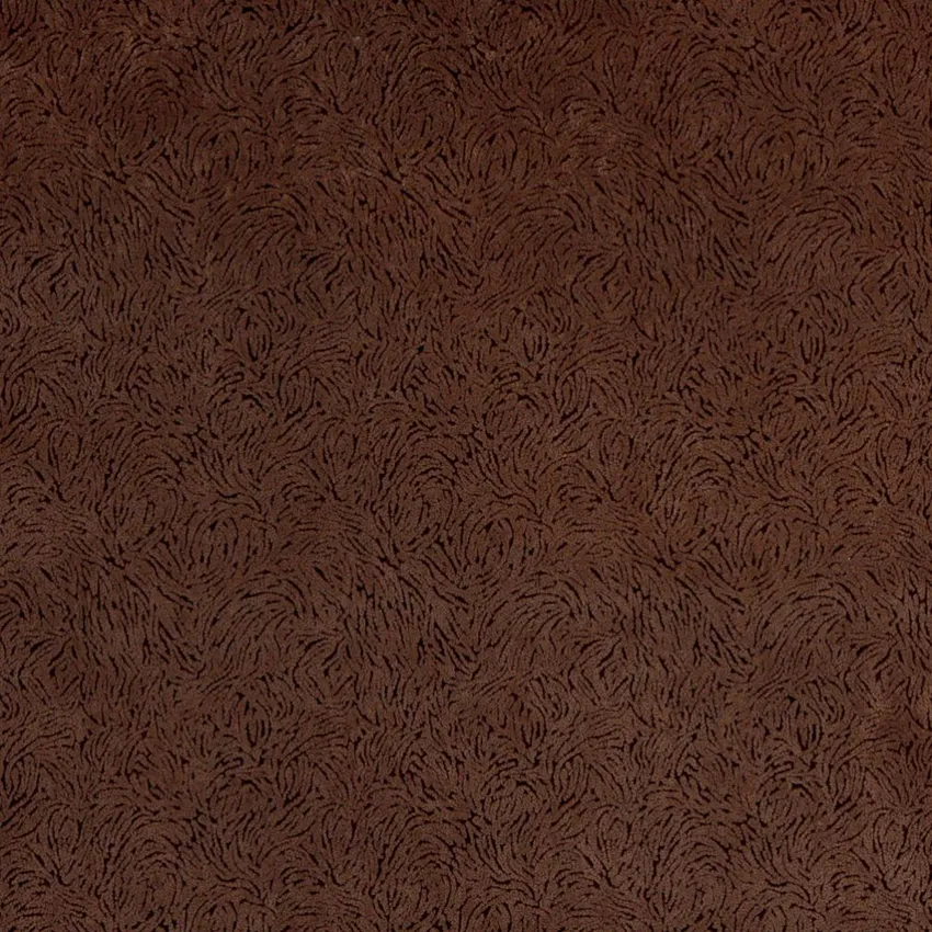 Brown Contemporary Microfiber Upholstery Fabric by the Yard