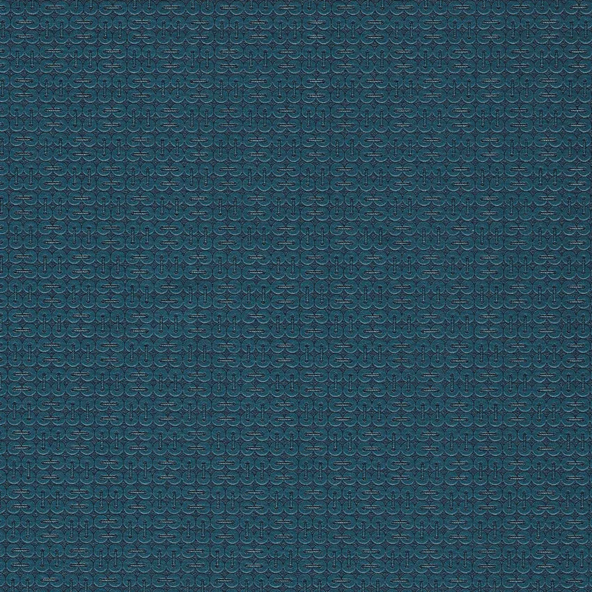 Sequins Brook Blue Solid Vinyl Upholstery Fabric by the Yard