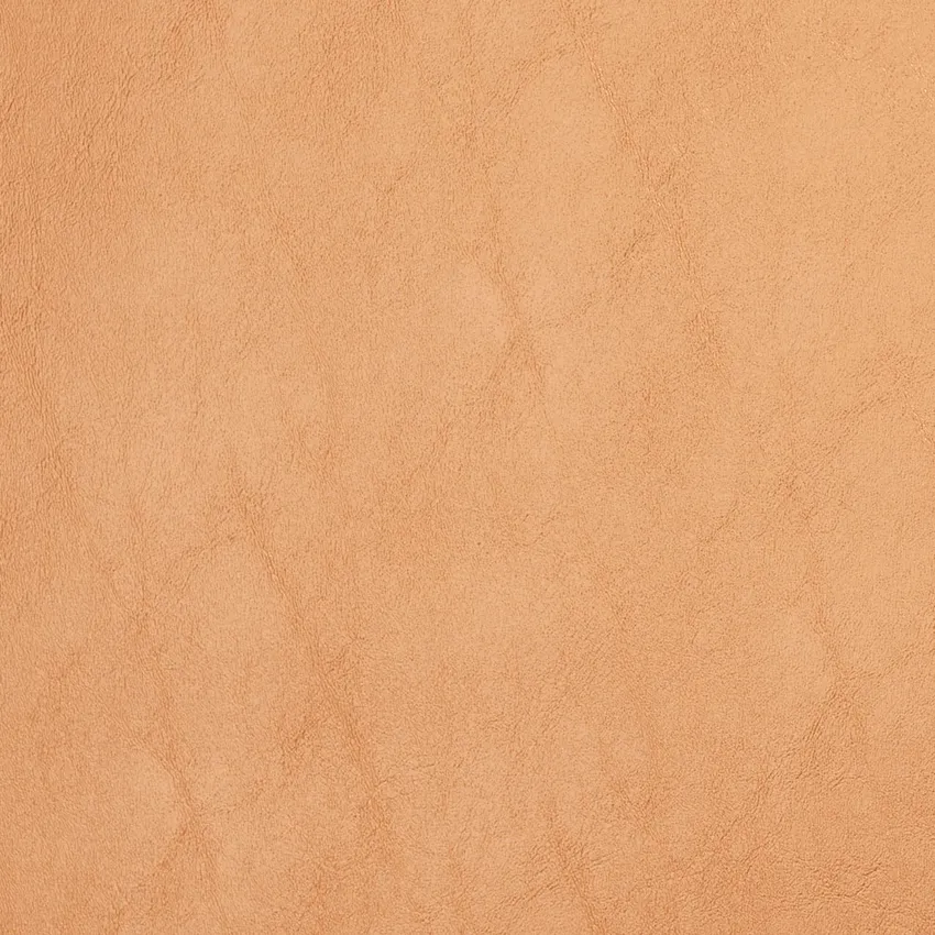 Coral Leather Grain Vinyl Upholstery Fabric by the Yard