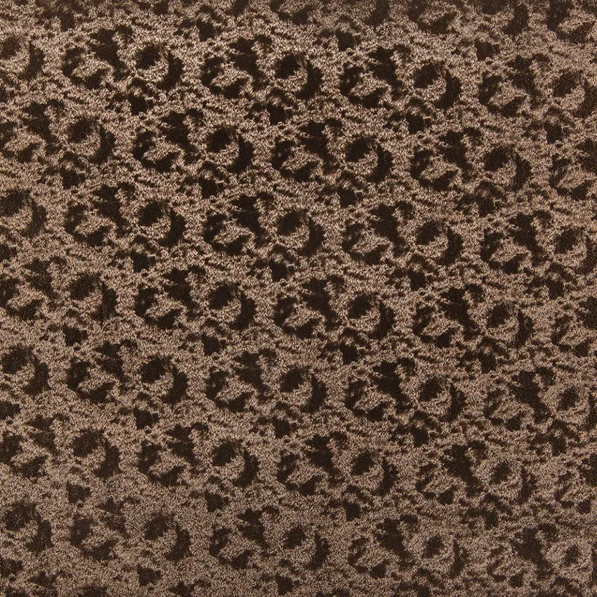 Brown Contemporary Polyurethane Upholstery Fabric by the Yard