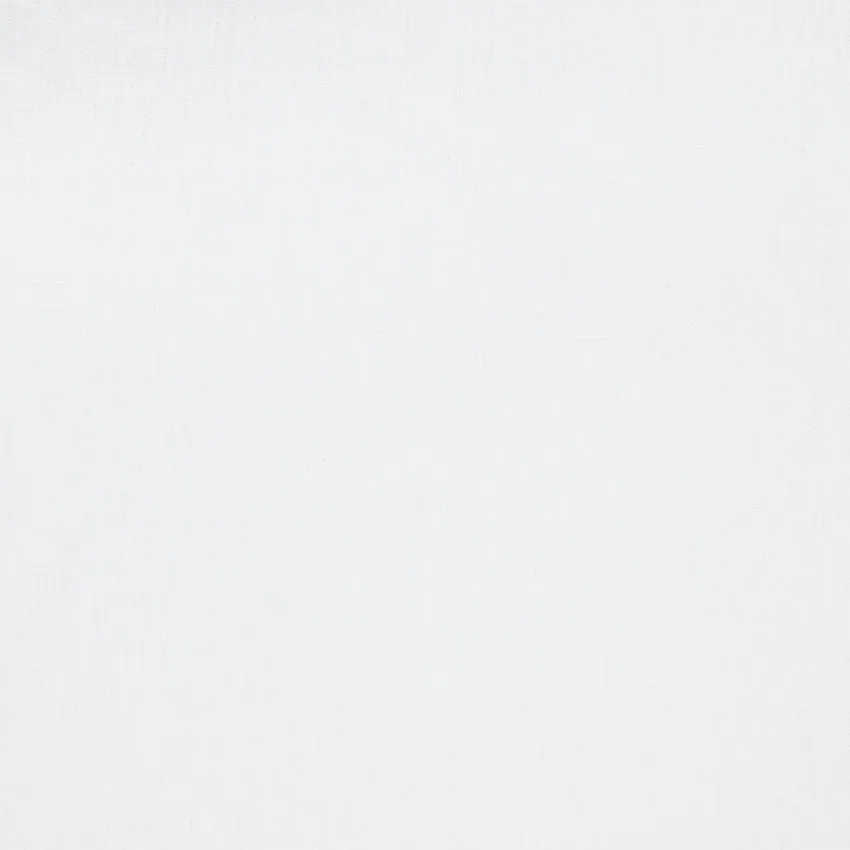 Snow White Solid Linen Upholstery Fabric by the Yard