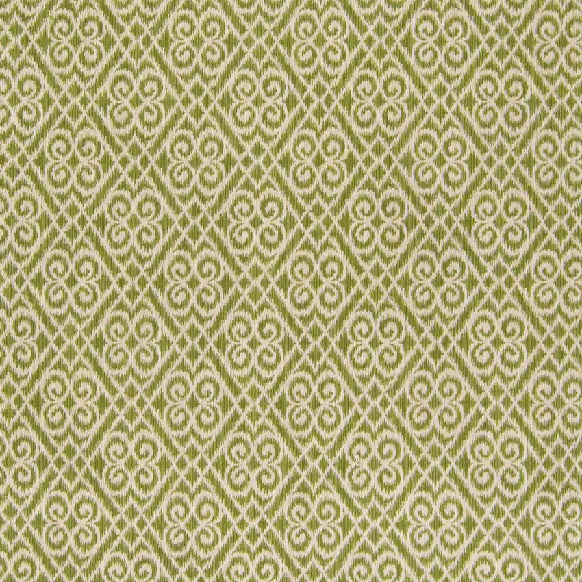 Key Lime Green Geometric Made In USA Upholstery Fabric by the Yard