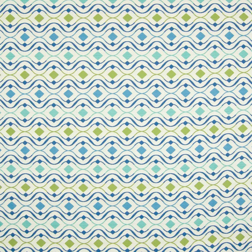 Caribbean Blue Contemporary Woven Upholstery Fabric by the Yard G8183 ...