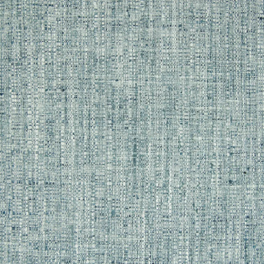Ocean Blue Solid Woven Upholstery Fabric by the Yard