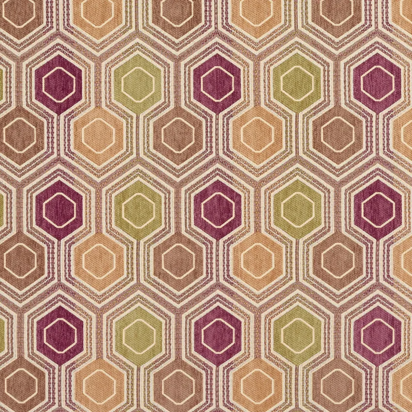 Plum Upholstery Fabric by the Yard