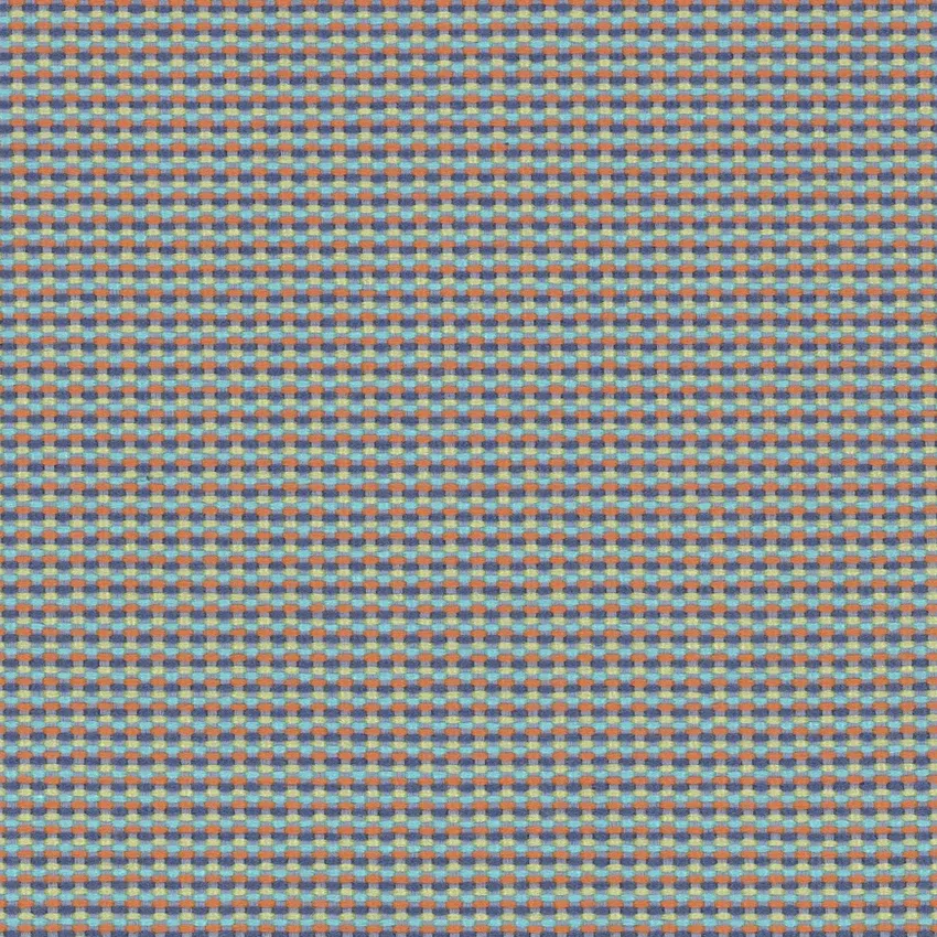 Santa Fe Light Blue and Multicolor Texture Outdoor Drapery and ...
