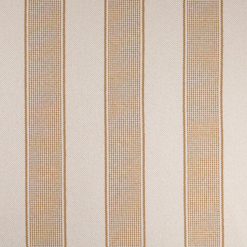 Gold & Yellow Stripe Eco Friendly Upholstery Fabric by the Yard