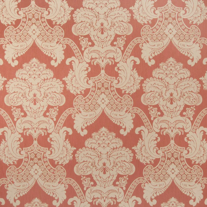 Coral Damask Wovens Upholstery Fabric by the Yard D1566 - KOVI Fabrics