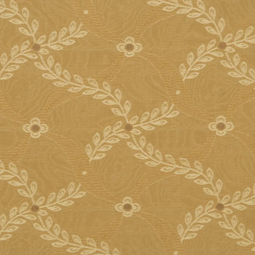 Toffee Brown Gold Lattice Wovens Upholstery Decorative Drapery and ...