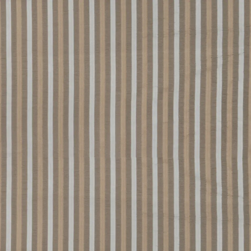 Canyon Bronze Stripes Nfpa 701 Fr Pleated Drapery and Upholstery Fabric ...