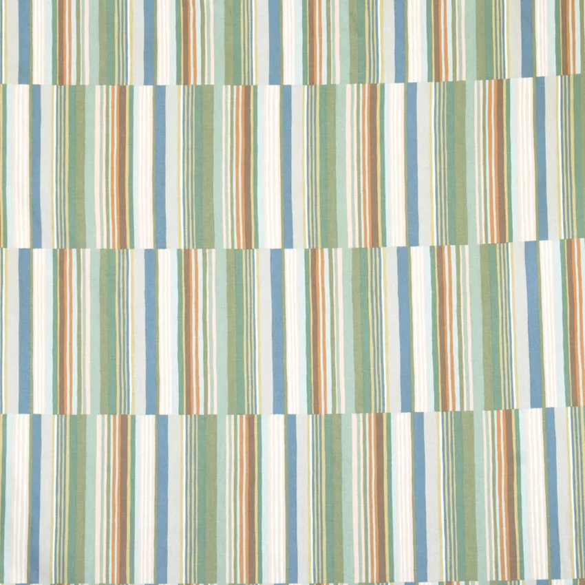 Tidepool Aqua Geometric Global Prints Non Converted Exclusive Drapery ...