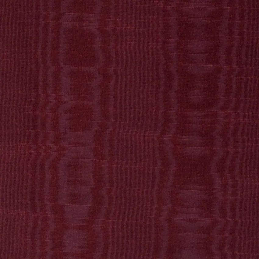Wine Burgundy Moire Nfpa 701 Fr Solids Drapery and Upholstery Fabric by ...