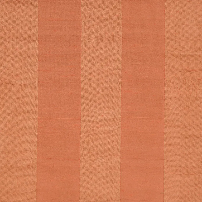Ginger Orange Stripes Solids Drapery and Upholstery Fabric by the Yard ...