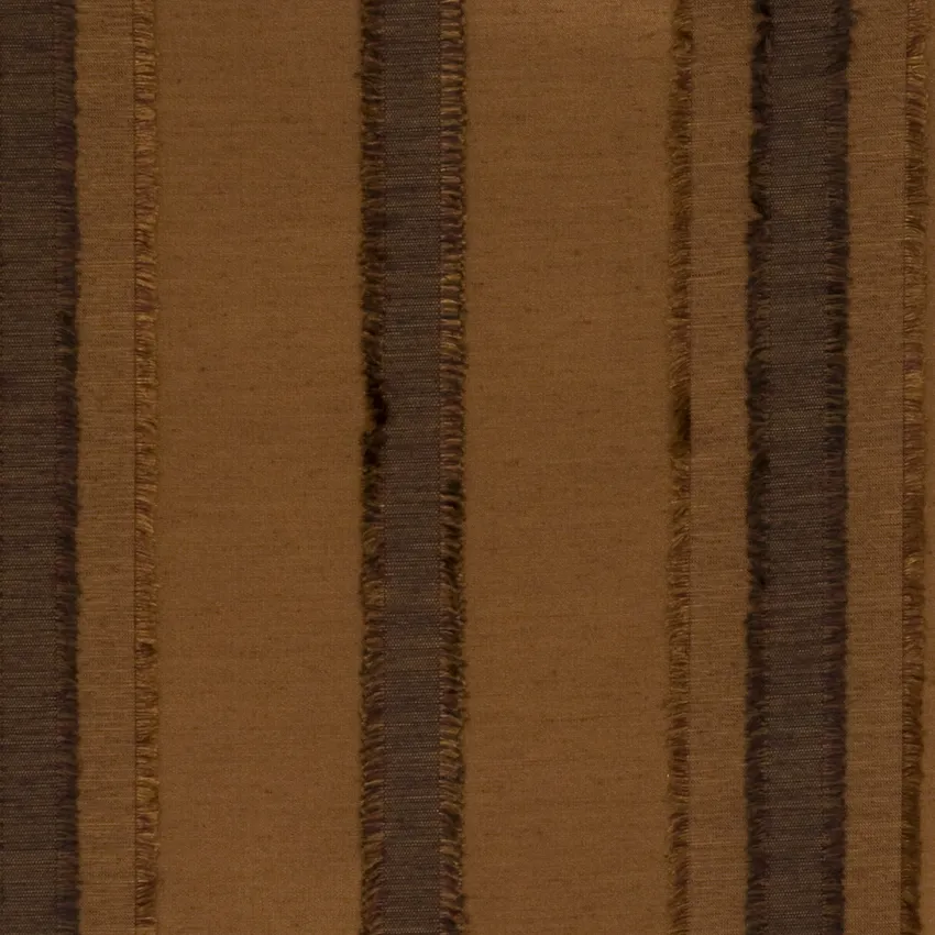 Whiskey Brown Stripes Wovens Multi Purpose Non Converted Drapery and ...