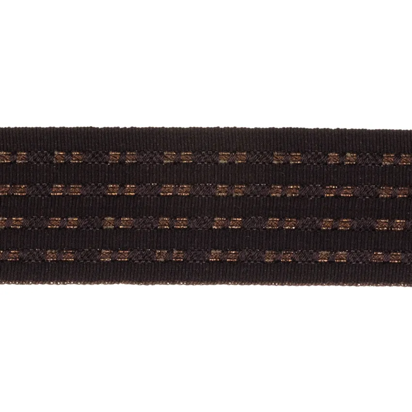 Tigers Eye Brown Braids Drapery and Upholstery Fabric by the Yard D2186 ...