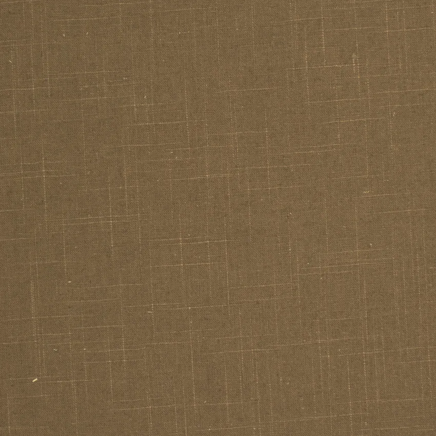 Hazelnut Brown Solid Texture Plain Linen Multi Purpose Non Converted ...