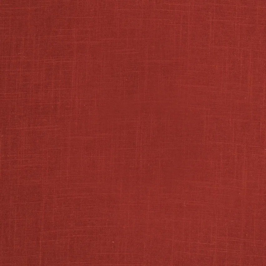 Cherry Red Solid Texture Plain Linen Drapery and Upholstery Fabric by ...