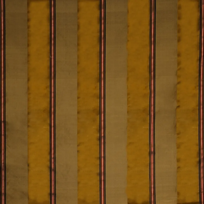 Bronze Red Stripes Silk Silks Multi Purpose Drapery and Upholstery ...
