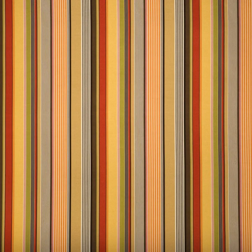 Spice Brown Red Multi Color Print Pattern Stripes Prints Non Converted ...