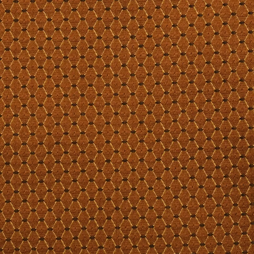 Canyon Orange Diamond Solids Drapery and Upholstery Fabric by the Yard