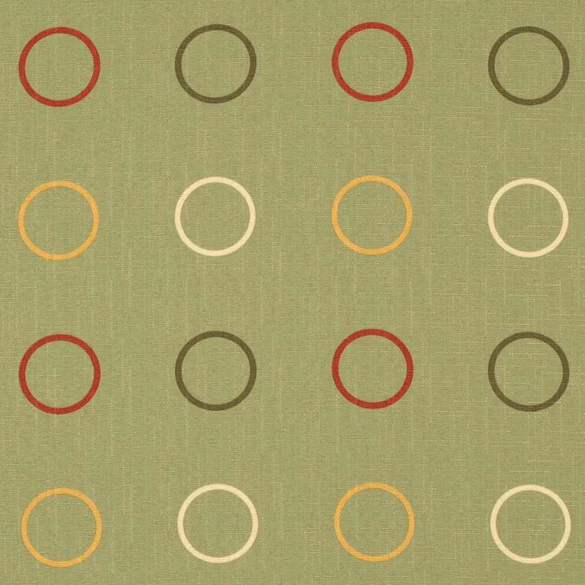 Basil Yellow Green Orange Print Pattern Contemporary Nfpa 701 Fr Prints ...