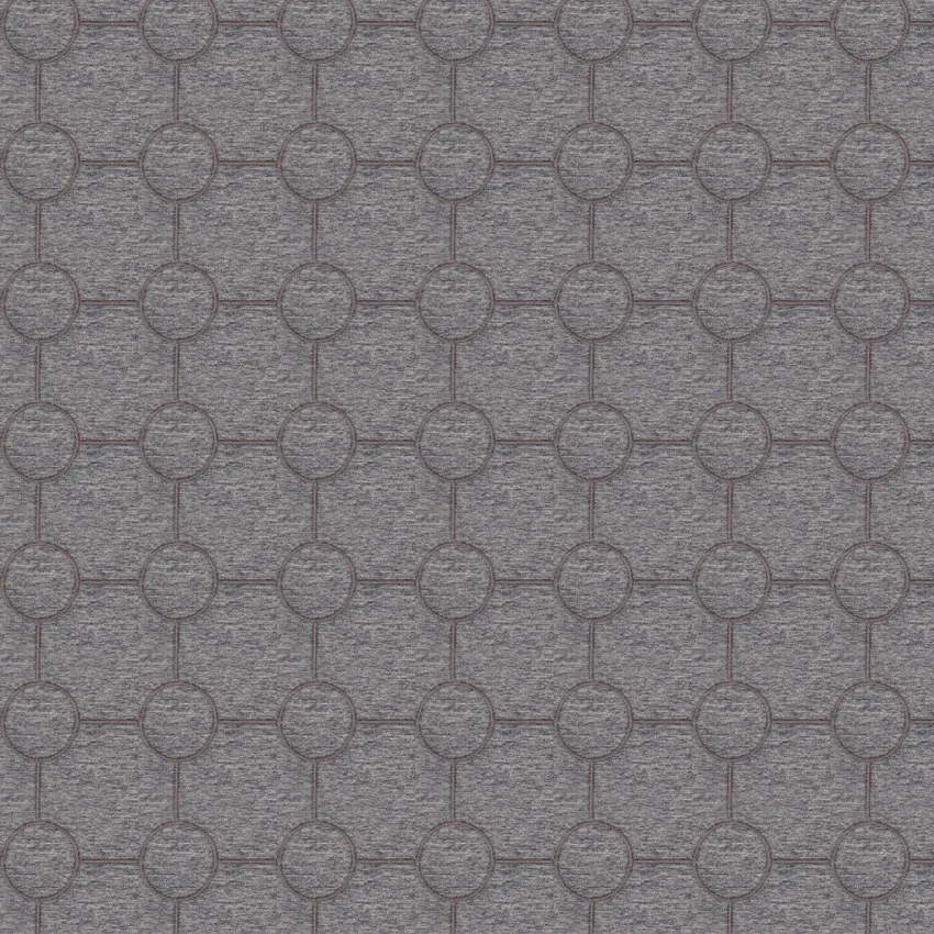 Charcoal Grey Embroidery Contemporary Crewels Drapery and Upholstery ...