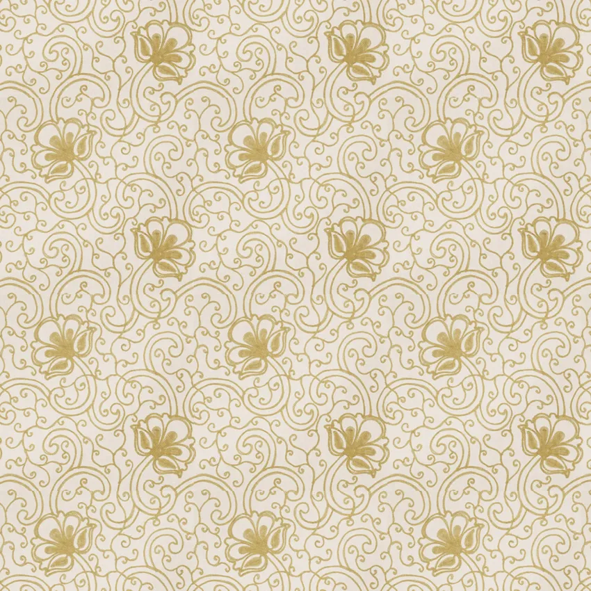 Lime Lt Green Floral Scrollwork Crewel Crewels Drapery and Upholstery ...