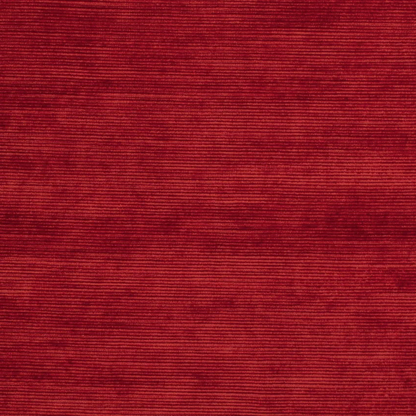 Cherry Red Texture Plain Corduroy Velvet Drapery and Upholstery Fabric ...