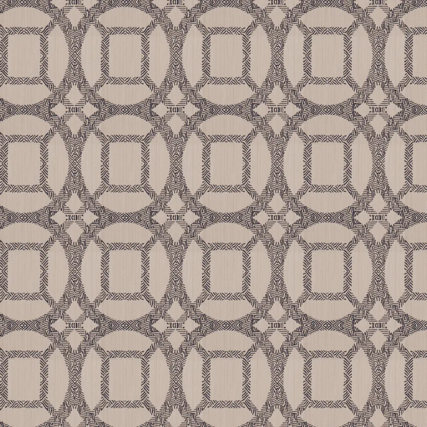 Federal Blue Linen Jacquard Pattern Lattice Wovens Upholstery ...