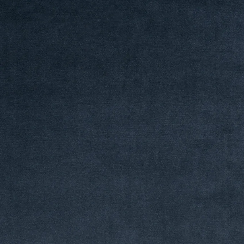 Stellar Blue Solid Velvet Upholstery Fabric by the Yard