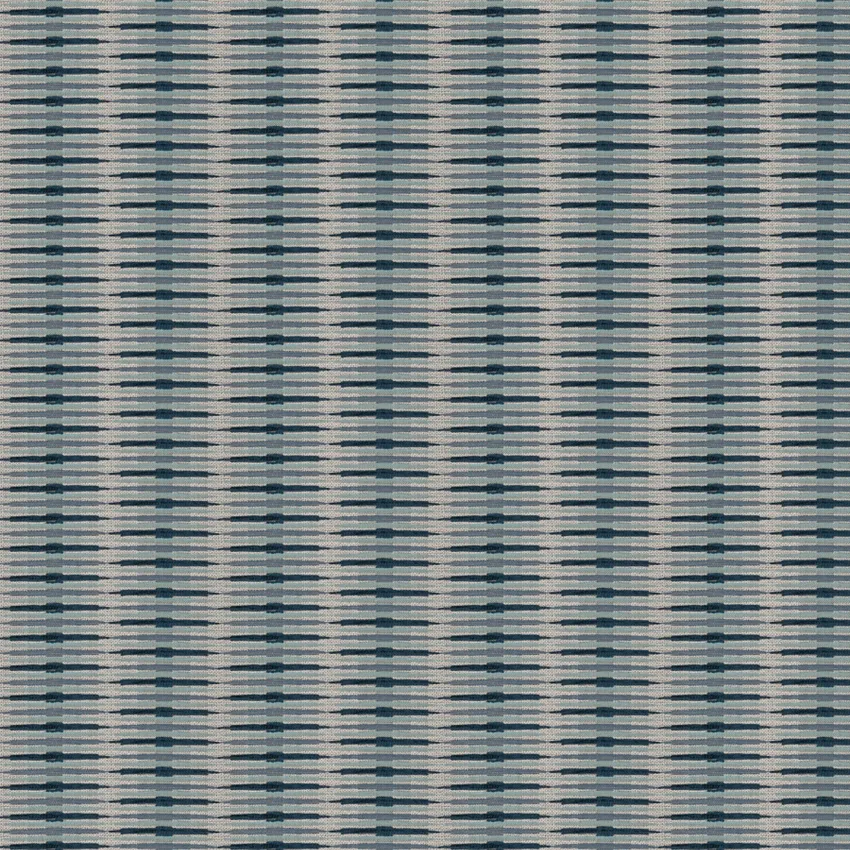 Tile Blue Aqua Jacquard Pattern Stripes Contemporary Wovens Chenille ...