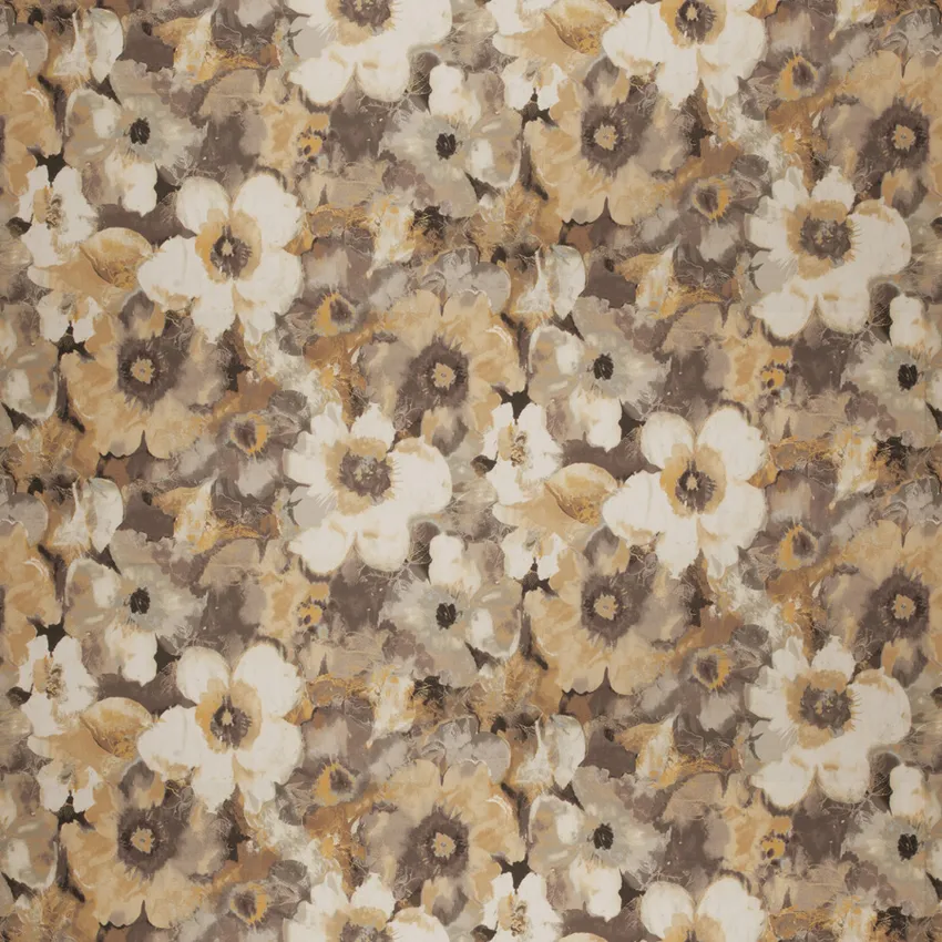 Twilight Yellow Floral Geometric Print Pattern Contemporary Prints Non ...