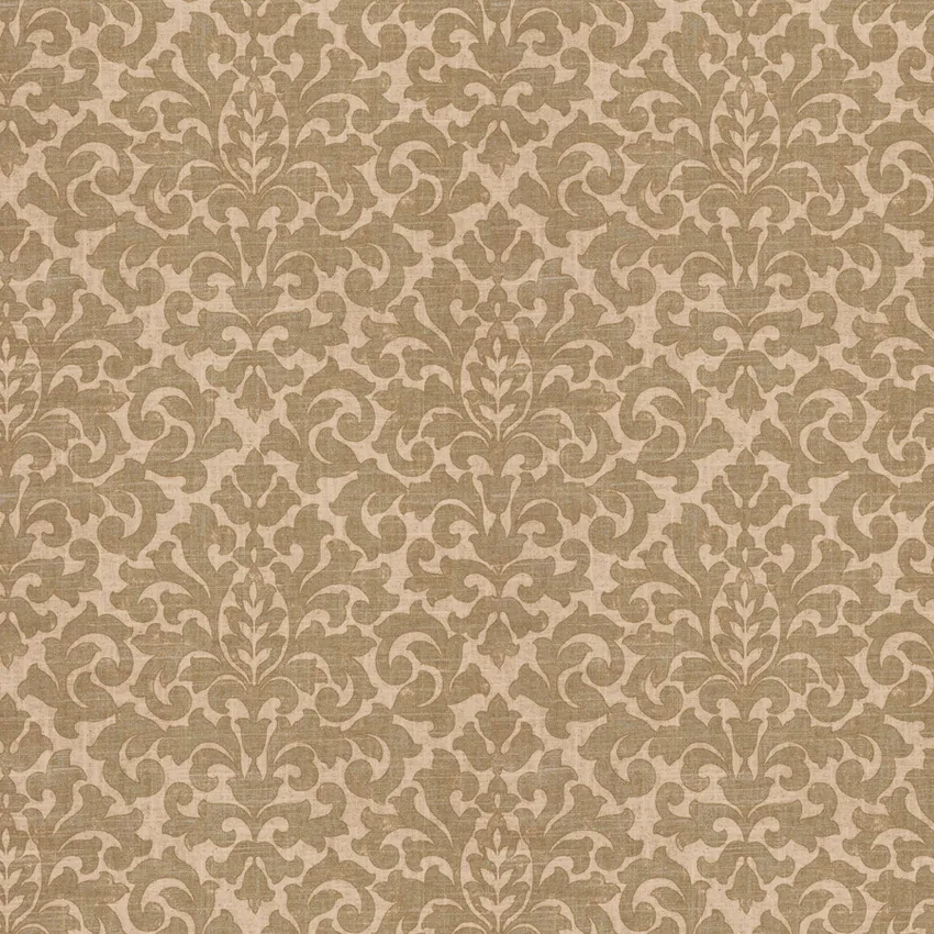 Gilt Metallic Gold Green Print Pattern Damask Prints Linen Prints Non ...