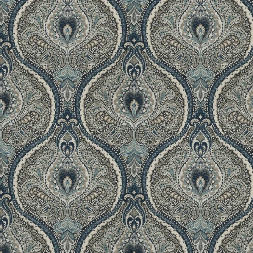 Navy Blue Global Nfpa 701 Fr Wovens Multi Purpose Exclusive Drapery and ...