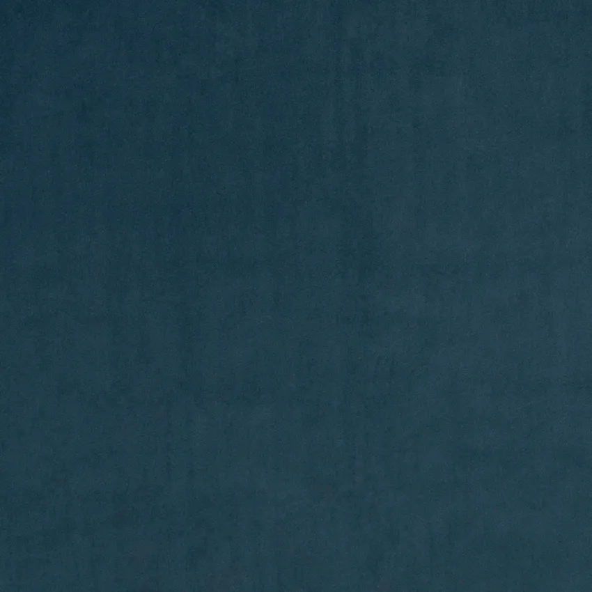 Ocean Blue Solid Velvet Drapery and Upholstery Fabric by the Yard