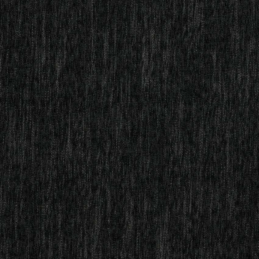 Raven Black Solid Texture Plain Wovens Solids Upholstery Fabric by the Yard