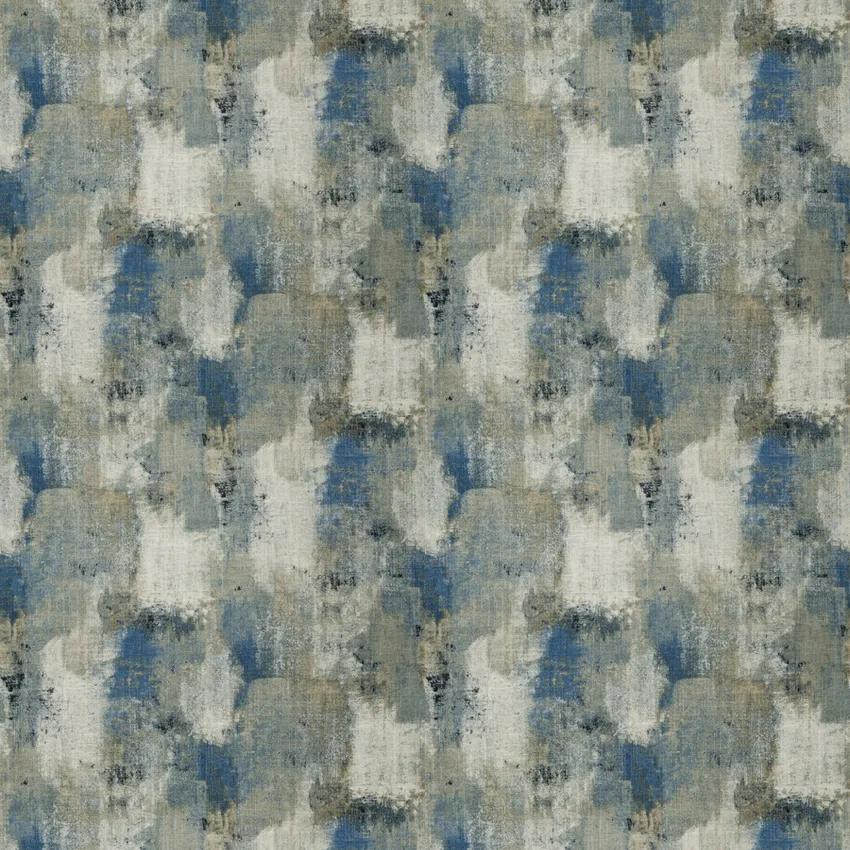 Denim Blue Print Pattern Abstract Prints Linen Prints Non Converted ...