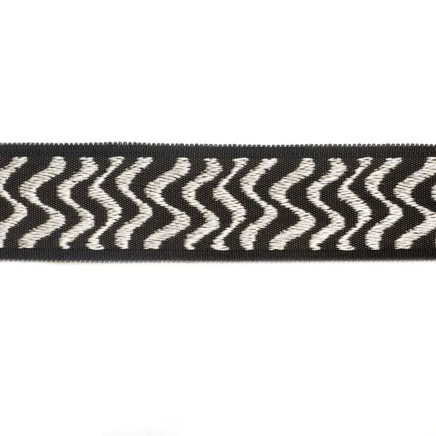 Keyboard Black White Braids Upholstery Fabric by the Yard D2262 - KOVI ...