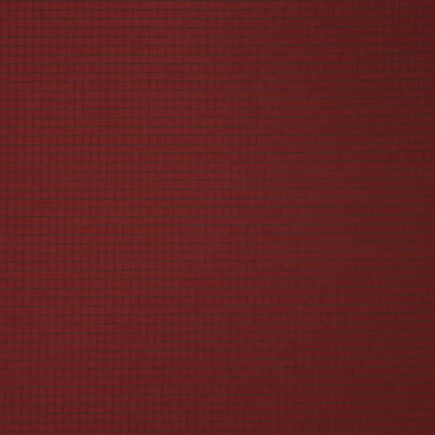 Claret Red Geometric Check Faux Silk Multi Purpose Non Converted ...