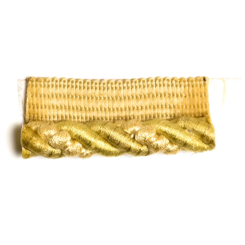 Gold Beige Bronze Gold Cord With Tape Trimmings Drapery and Upholstery ...
