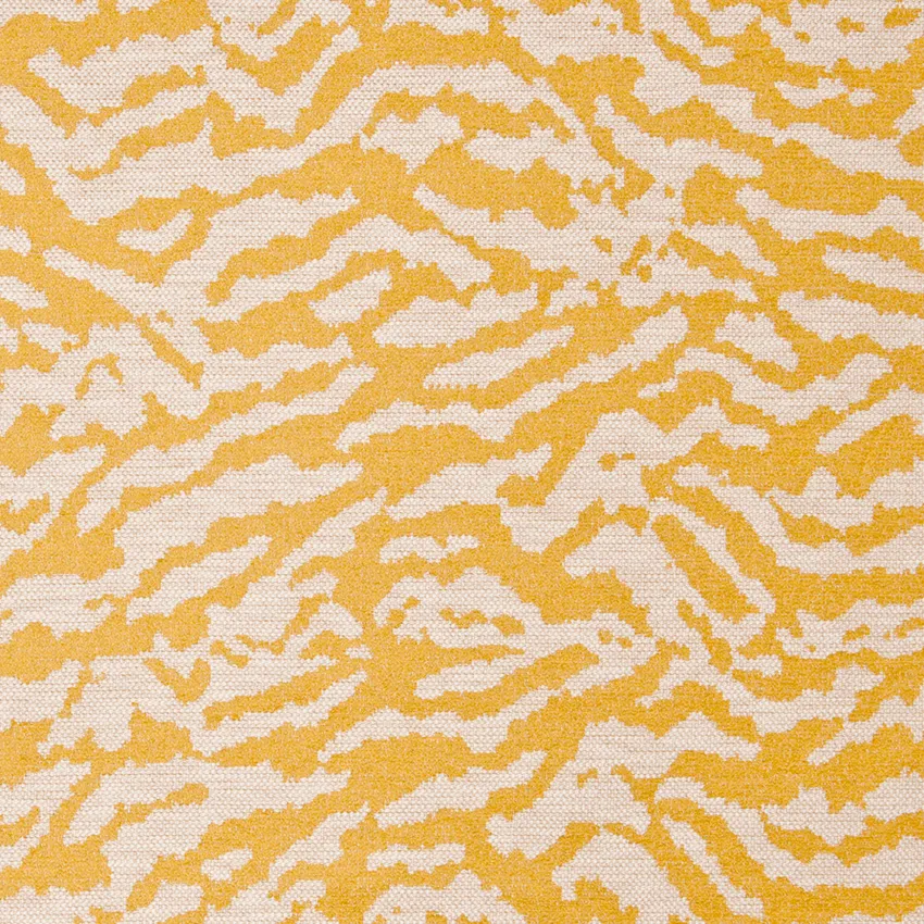 Citron Gold Animal Print Wovens Upholstery Fabric by the Yard