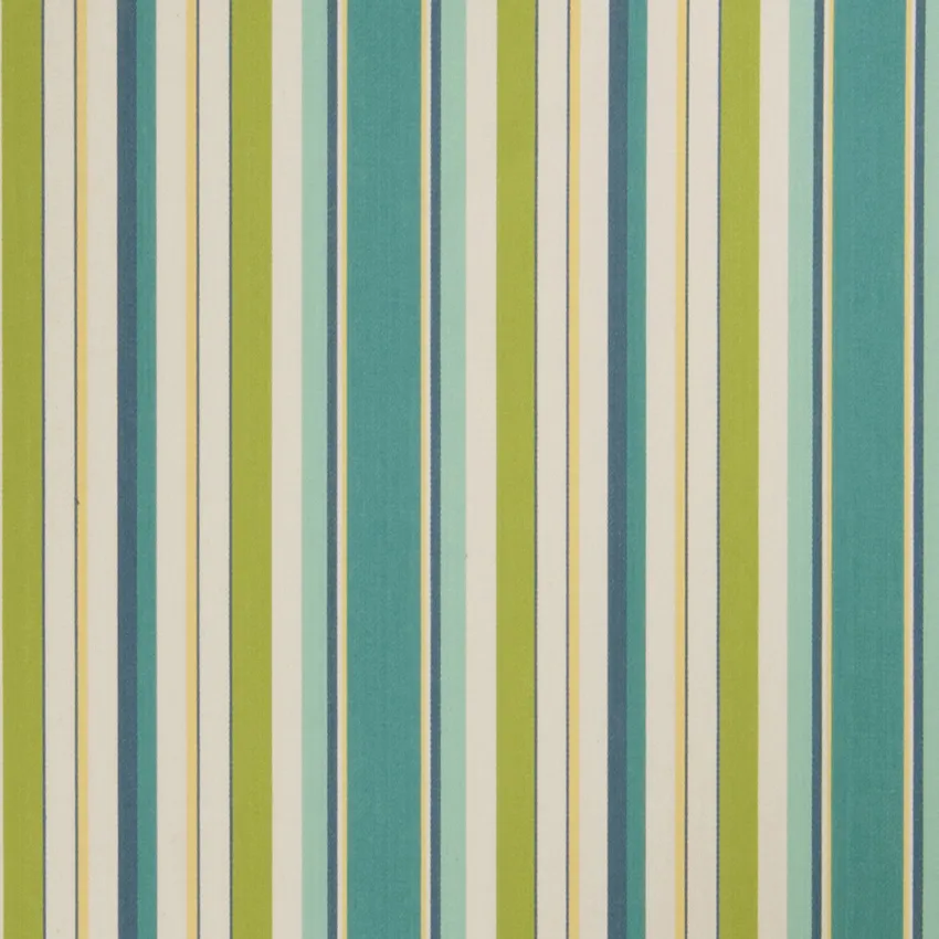 Caribbean Blue Aqua Stripes Wovens Multi Purpose Non Converted Drapery ...